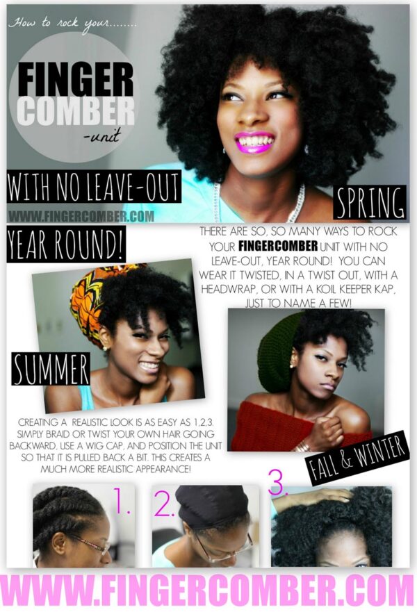 FINGERCOMBER UNIT (SPRING) – Fingercomber.com